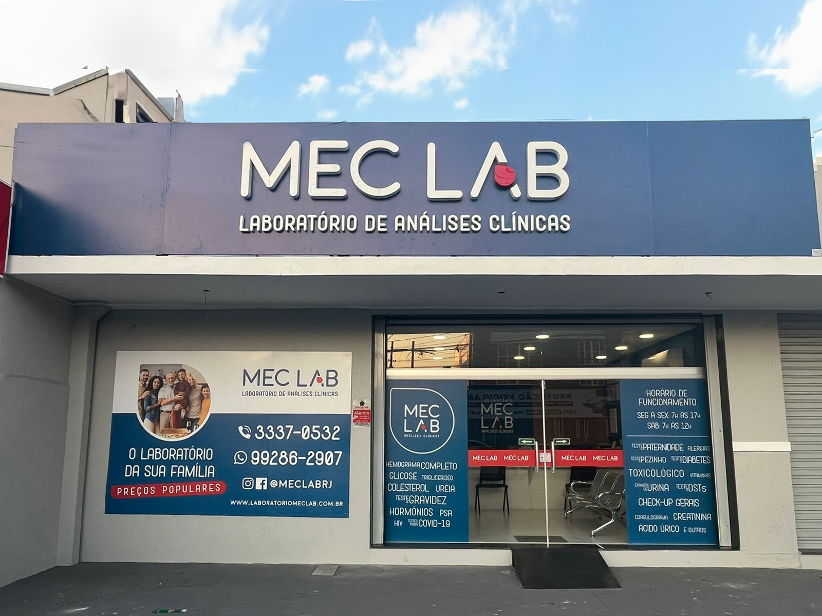 Unidades - MEC LAB - Laboratório de Análises Clínicas